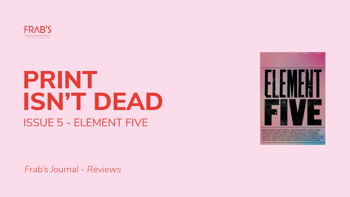 Print Isn't Dead torna con un'esplosione di personalità creative – Frab ...